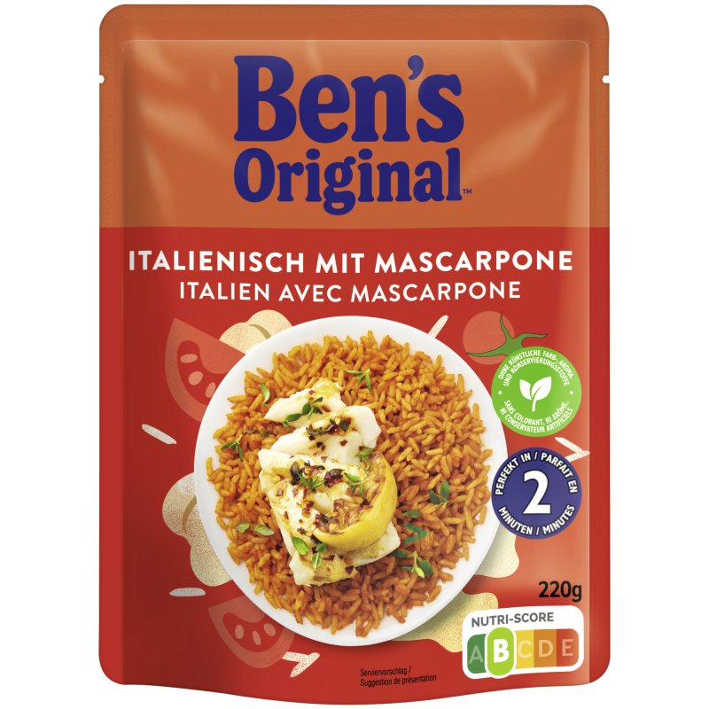 Ben's Original Express Italienisch mit Mascarpone (220g Packung)