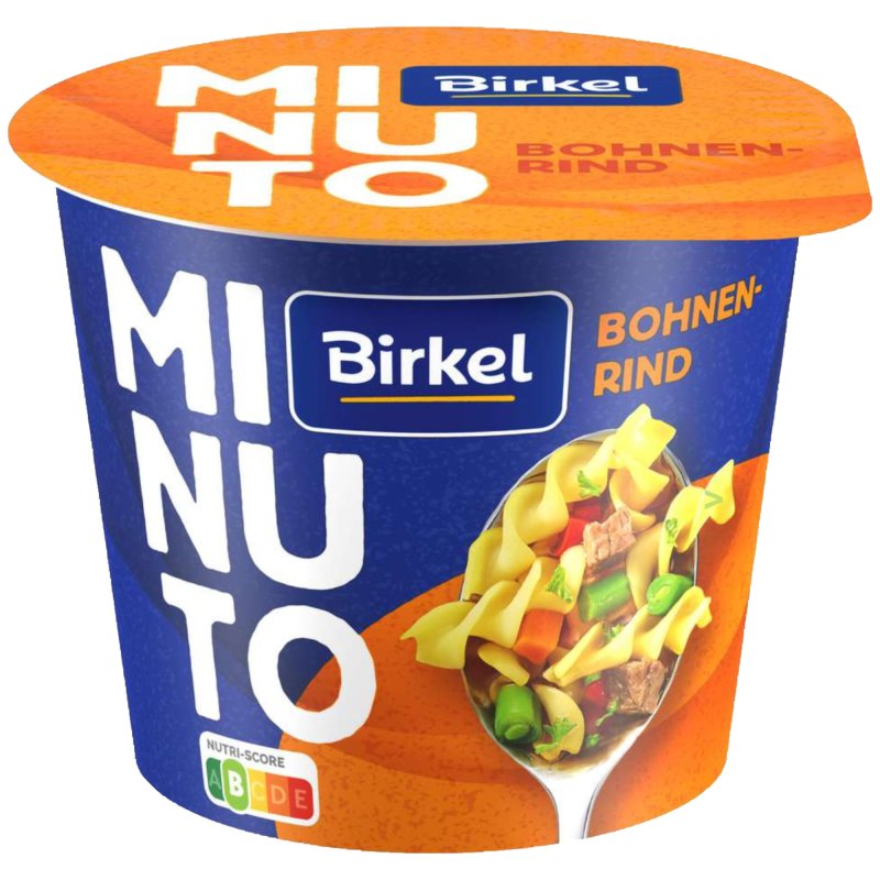Birkel Minuto Ratsherrentopf Bohnen-Rind (51g Packung)