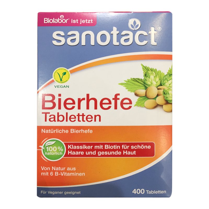 Sanotact Bierhefe Tabletten (400 St)