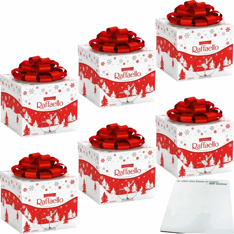 Ferrero Raffaello Geschenkbox 6er Pack (6x300g) + usy Block