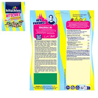 Hitschies Crunchies Sour Mix (75g Beutel)