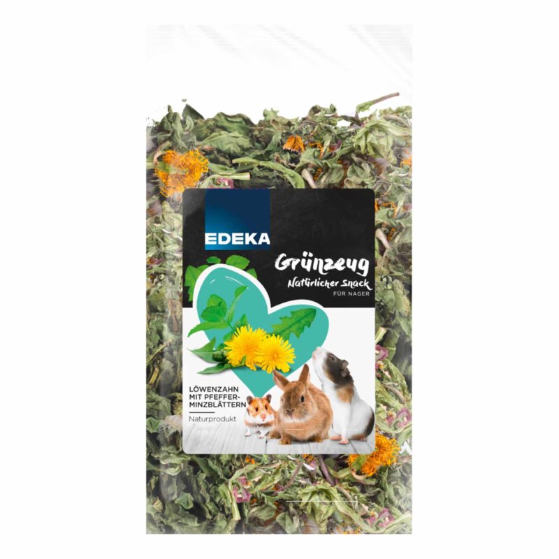 EDEKA Löwenzahn Grünzeug Natürlicher Snack für alle Nager (100g Packu