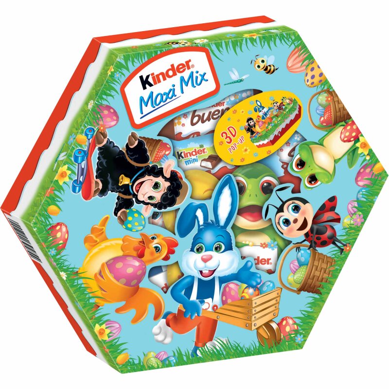Ferrero kinder Maxi Mix Osternest (143g Packung)