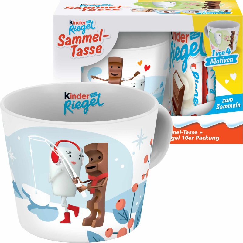 Kinder Riegel Sammeltasse 2026 Motiv 4 Du erwärmst mein Herz