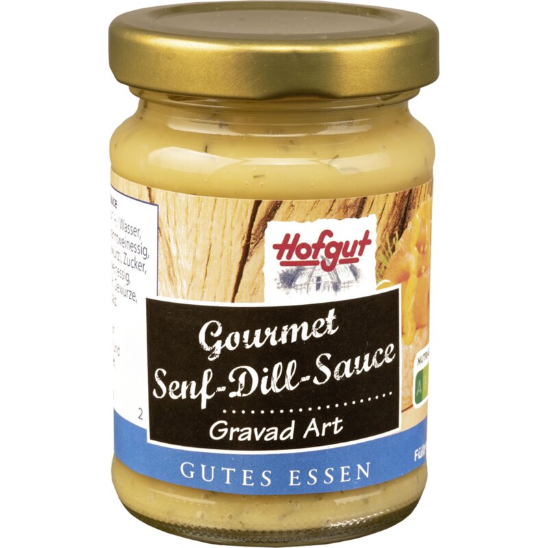 Hofgut Senf Dill Sauce (85ml Glas)