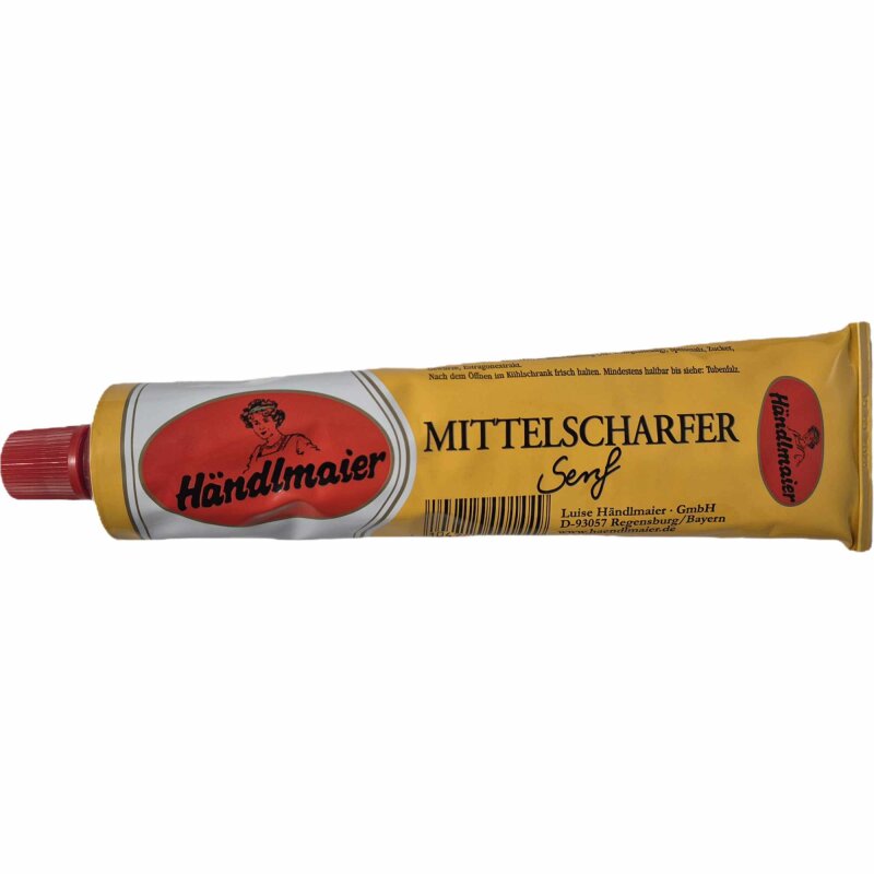 Händlmaier Mittelscharfer Senf (200ml Tube)