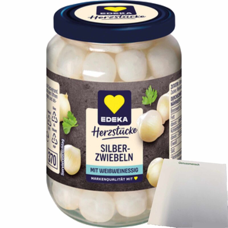 EDEKA Silberzwiebeln (320g Glas) + usy Block
