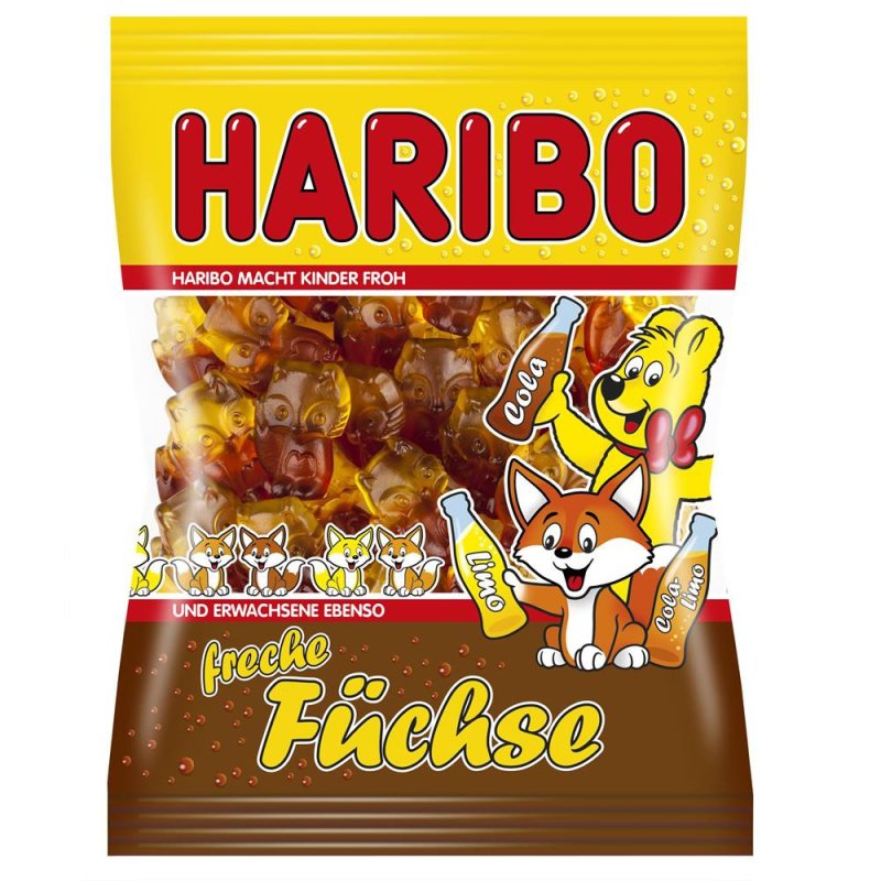 Haribo Goldbären Ananas (1kg Beutel Gummibärchen weiß) sortenrein