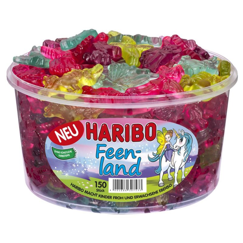 Haribo Feenland Fruchtgummi (150 Stck. Runddose)