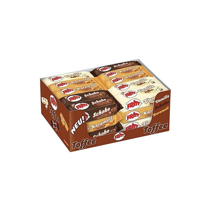 Fritt Toffee 3-fach sortie (30x 70g Display)