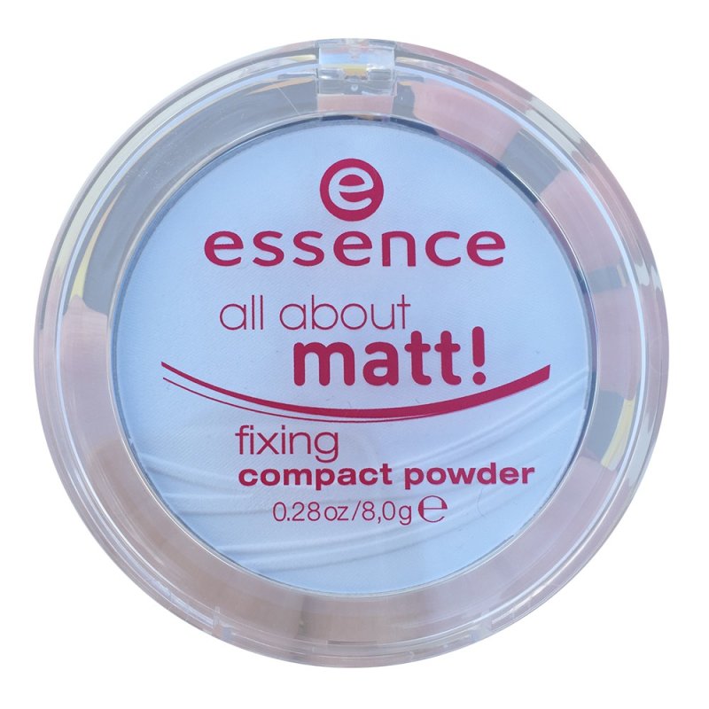 essence Gesichtspuder all about matt! fixing compact powder, 8 g (1St
