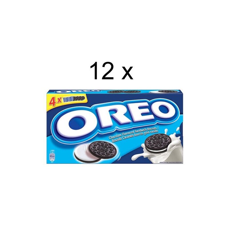 Oreo Classic Vanillecreme (12x176g Packung)