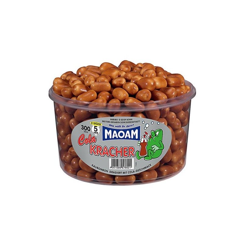Haribo Maoam Cola Kracher (1x1,2 kg Runddose)