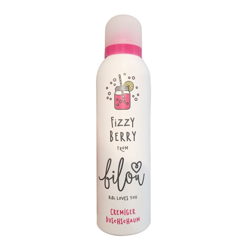 bilou Duschschaum Fizzy Berry (200 ml Flasche)