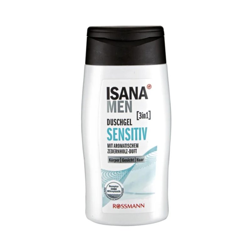 ISANA men 3in1 Duschgel sensitiv (300 ml)