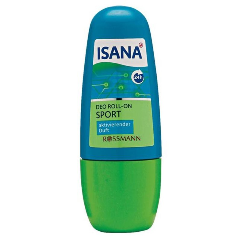 ISANA Deo Roll-on Sport 50 ml, 6er Pack(6x50 ml)