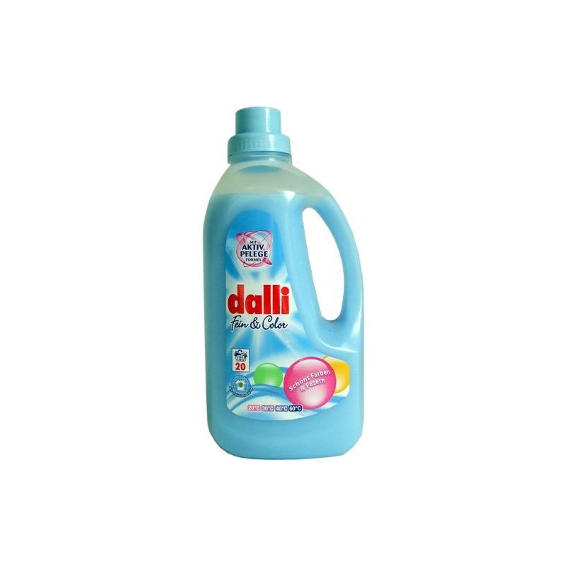 Dalli Fein & Color Waschmittel, 1,35 Liter (ca. 18 Wäschen)