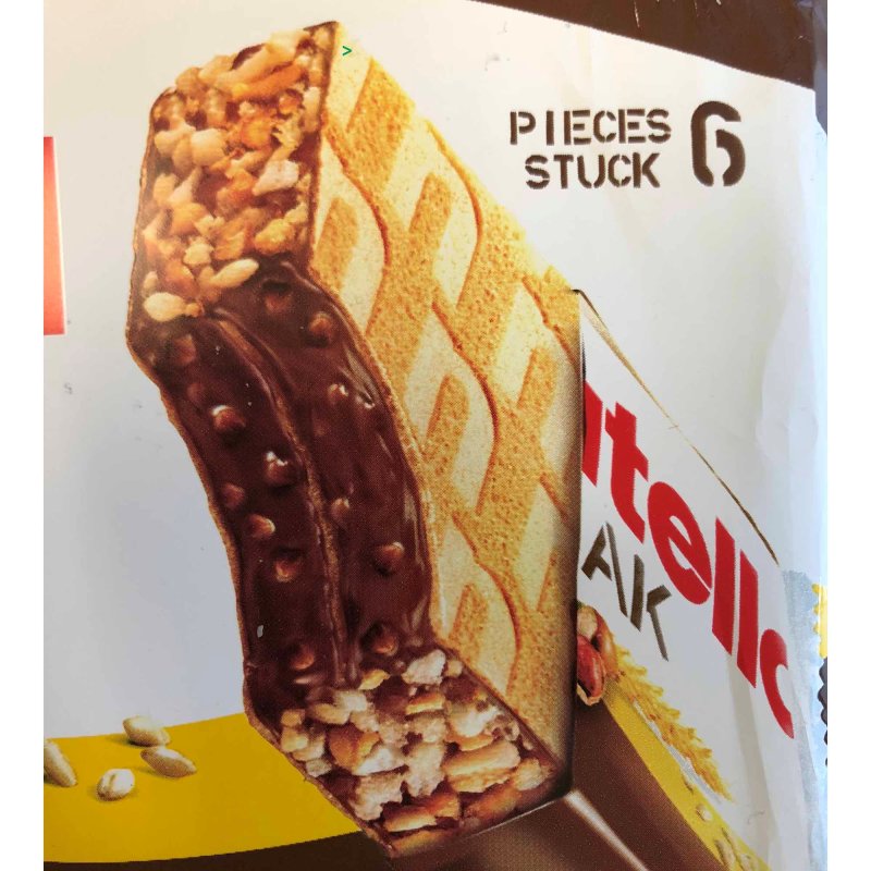 nutella BREAK 6 Waffeln a 25g (150g)