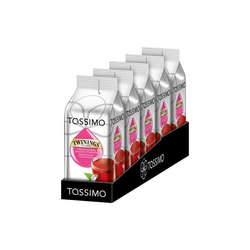 Tassimo T-Disc "Twinings Waldfrucht Tee", 5er Pack
