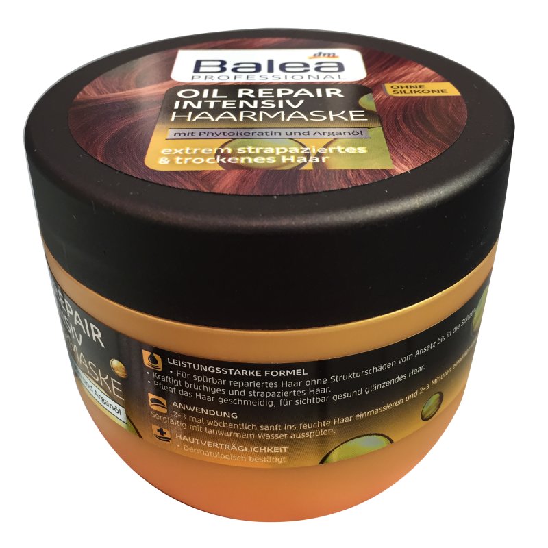 Balea Professional Oil Repair Intensive Haarmaske 300ml Dose