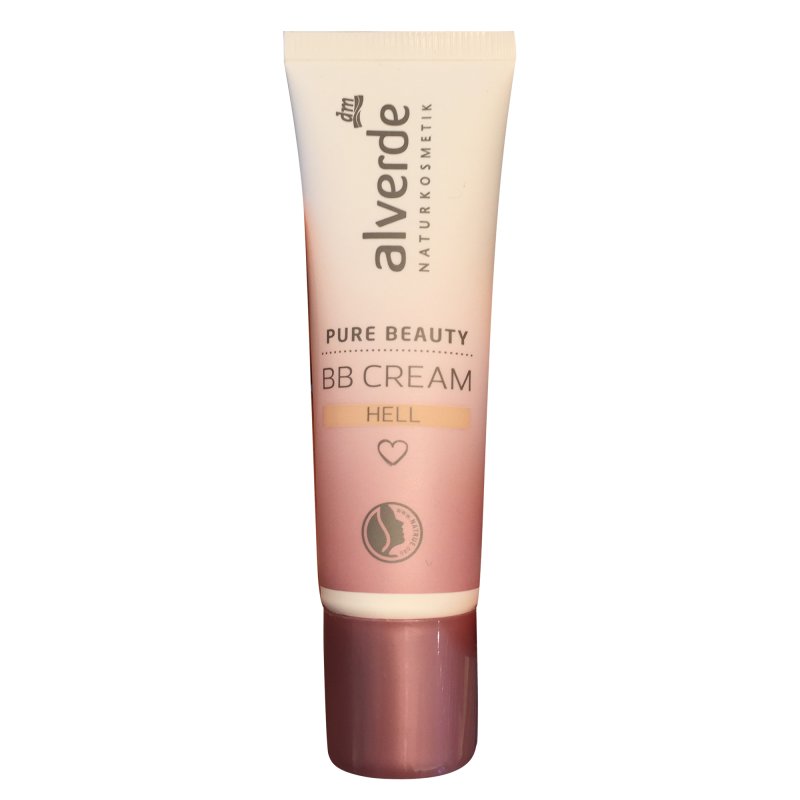 alverde NATURKOSMETIK Pure Beauty BB Cream hell, 30 ml Tube (1er Pack