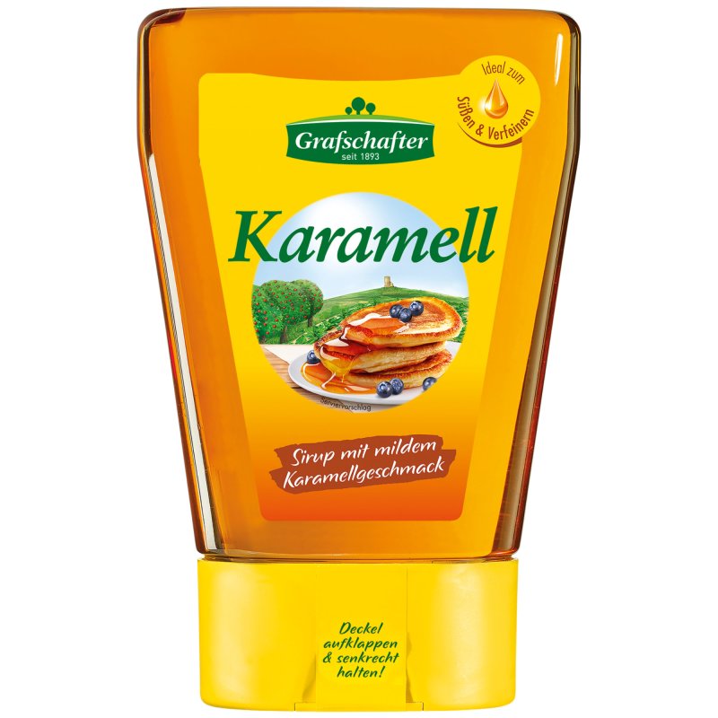 Grafschafter caramel syrup (500g dispenser)