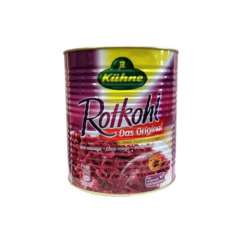 Kühne Rotkohl 10200ml (1x9,2kg Dose)