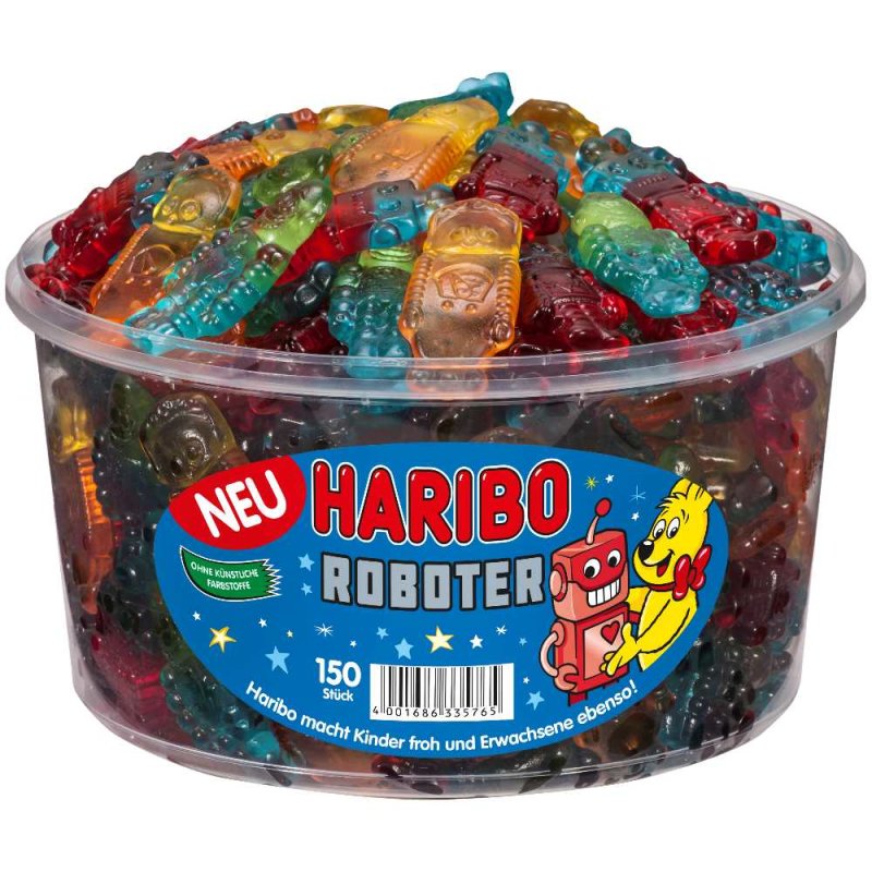 Haribo Roboter Fruchtgummi (1,2kg)
