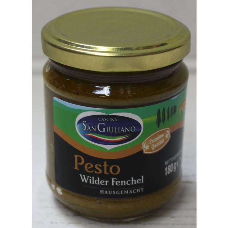 Lucifora Pesto mit wildem Fenchel (180g Glas)