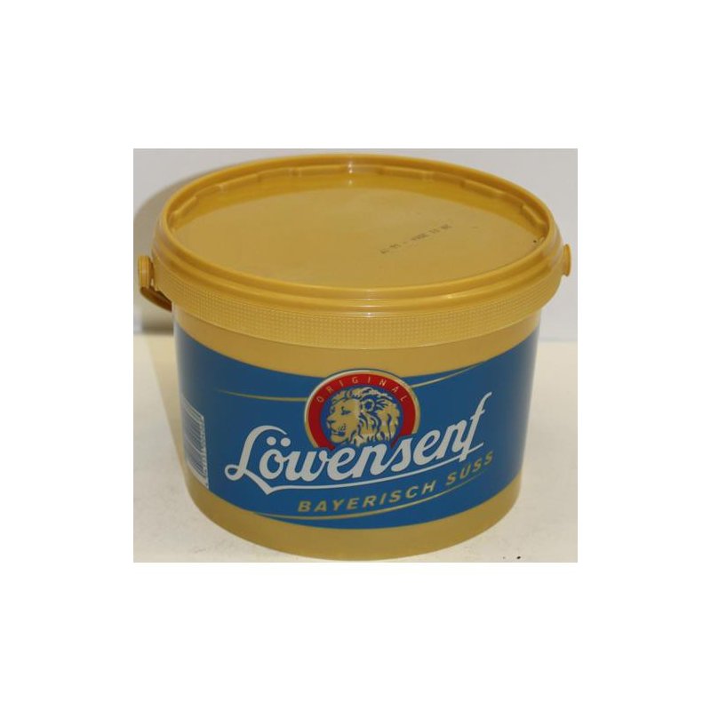 Original Löwensenf süss (2,5Kg Eimer)