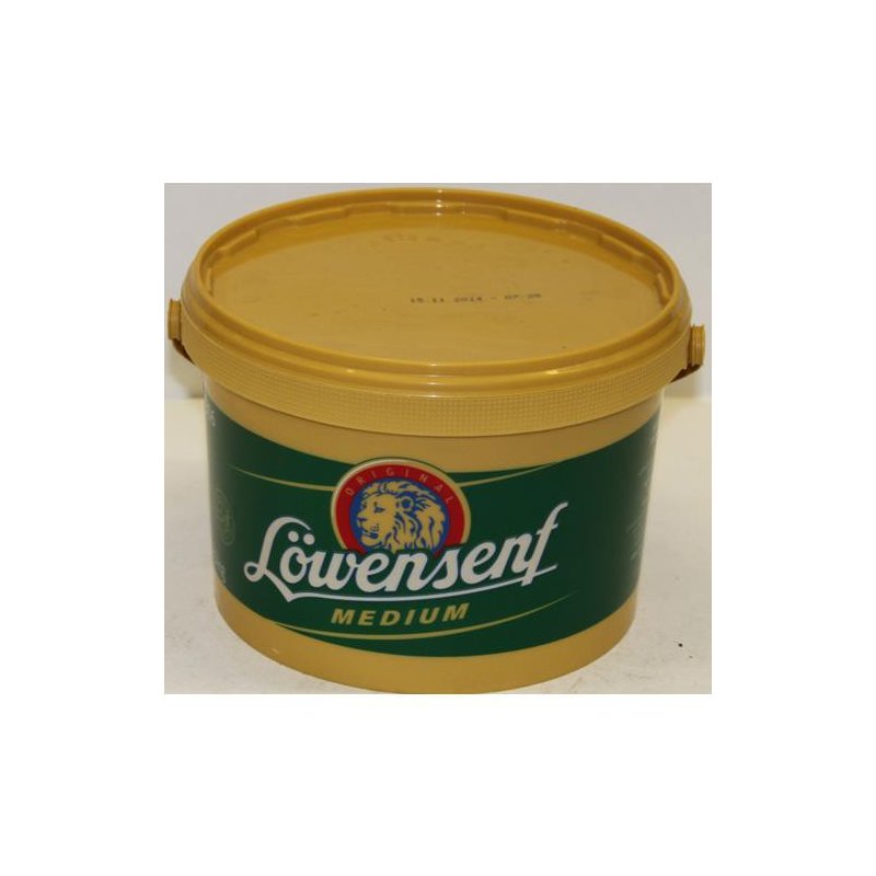 Original Löwensenf medium (2,5kg Eimer)