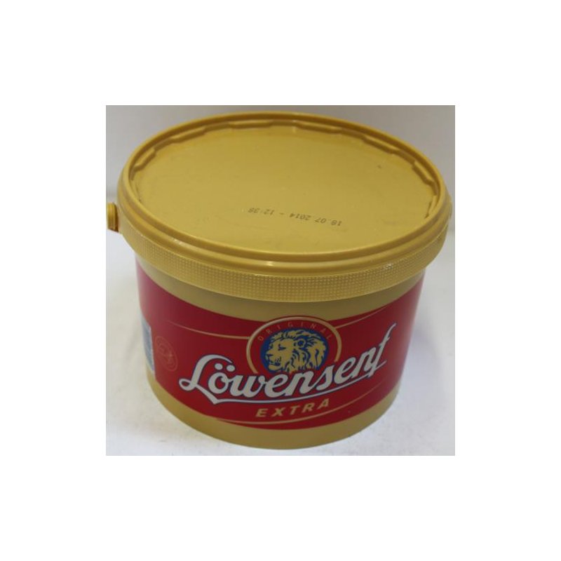 Original Löwensenf extra (1x2,5Kg Eimer)