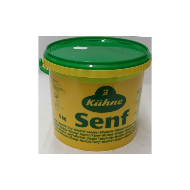 Kühne mittelscharfer Senf (1x5Kg Eimer)