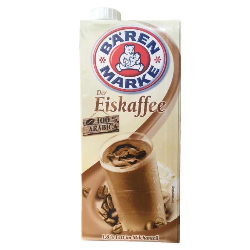 Bärenmarke Der Eiskaffee 100% Arabica mit 1,8% Fett im Milchanteil (1