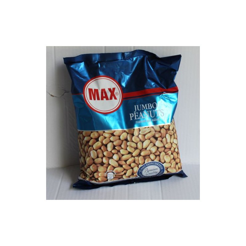 Max Kiene Jumbo Erdnusskerne geröstet und gesalzen (1kg Beutel)