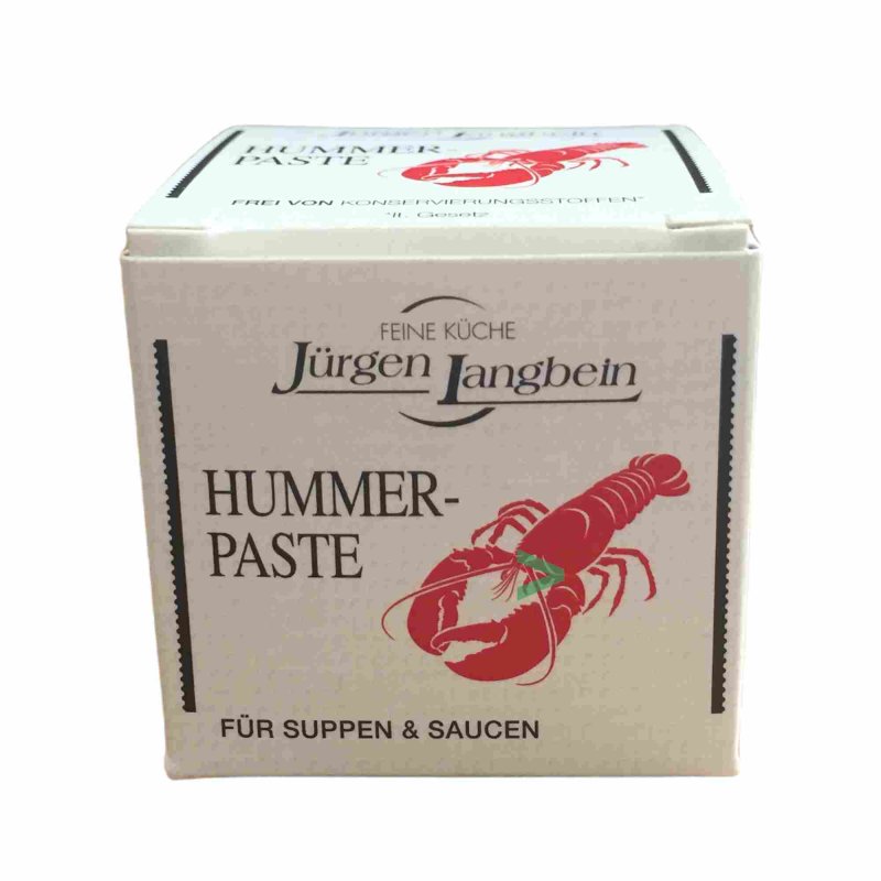 Jürgen Langbein Hummerpaste für Suppen und Saucen (50g Packung)