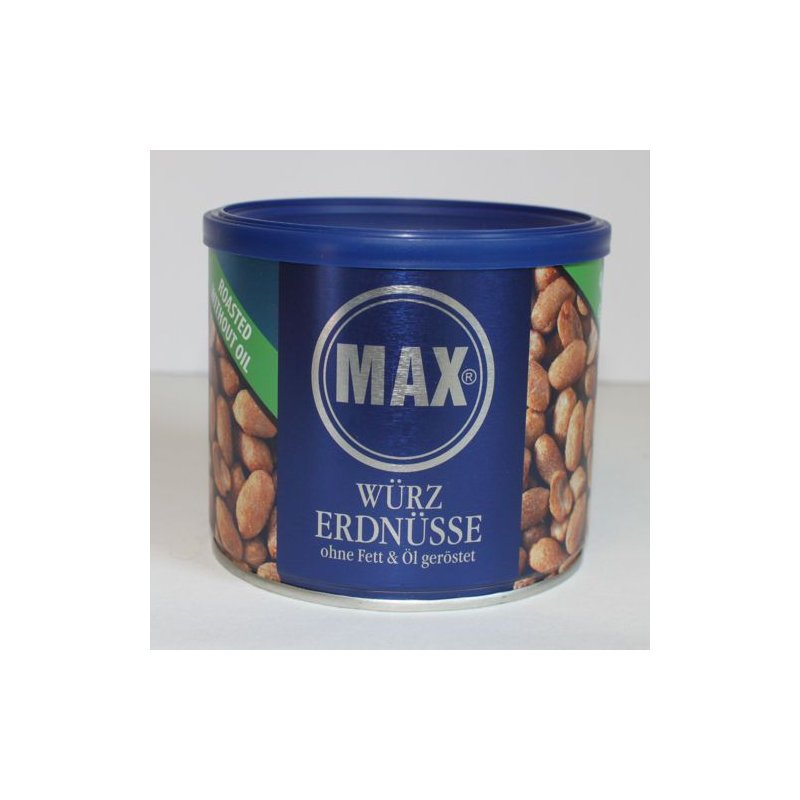 MAX Jumbo Erdnüsse Geröstet und gesalzen (300g Dose)