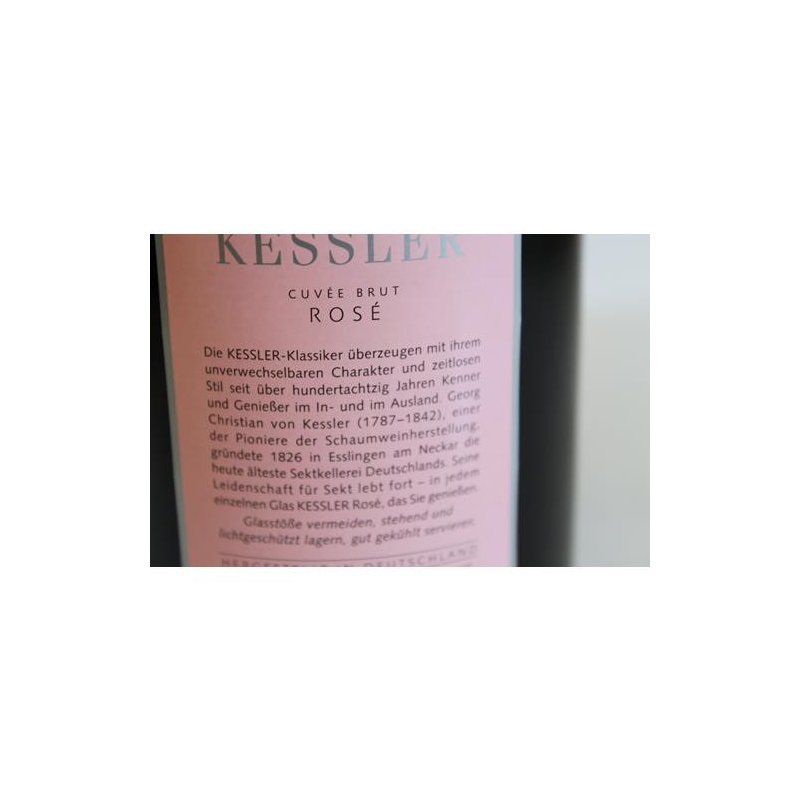 Kessler Rose, 11,5% (0,75l Flasche)