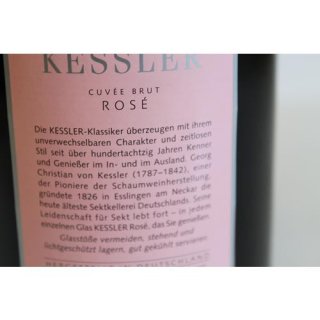 Kessler Rose, 11,5% (0,75l Flasche)