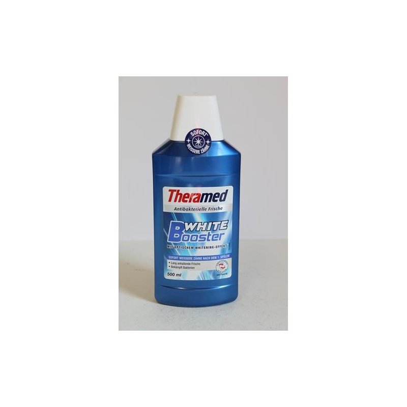 Theramed Mundspülung White Booster (500ml Flasche)